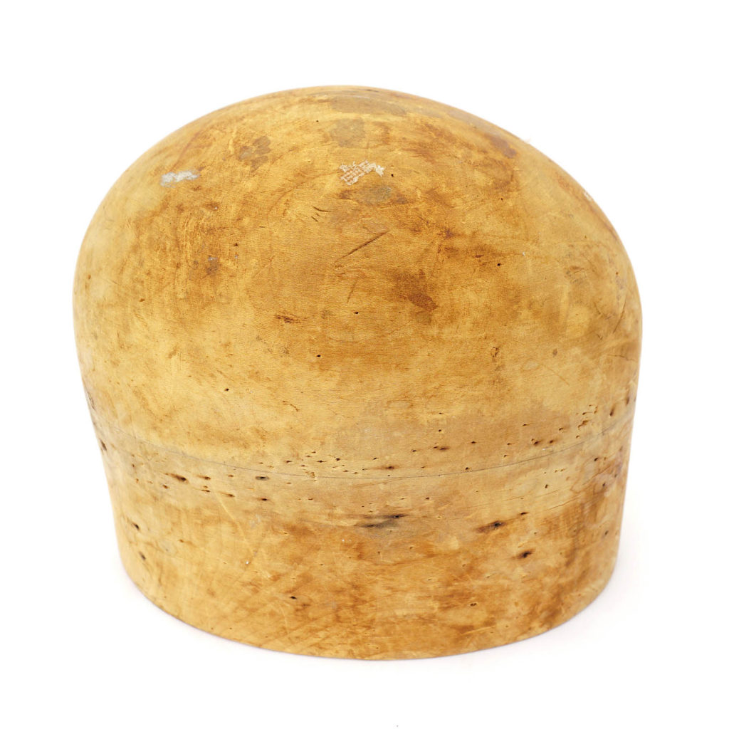 Hat Block No.52 Round Crown – Hat Block Library