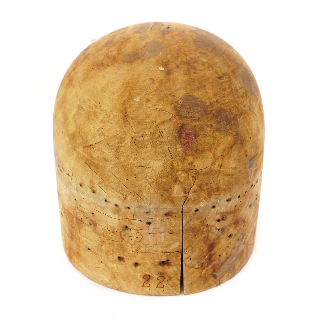 Hat Block No.52 Round Crown – Hat Block Library